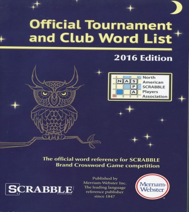 Official Scrabble Dictionary